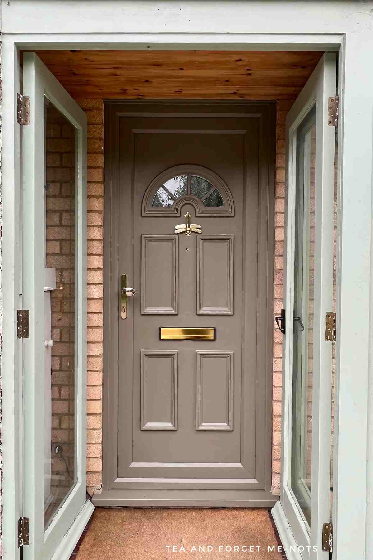 How To Paint a UPVC Front Door - Easy DIY Makeover – Tea and Forget-me-nots