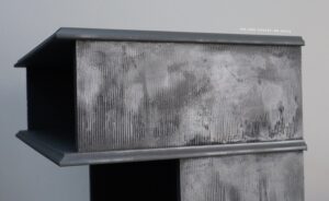 How To Paint Wood To Look Like Metal On Furniture – Tea and Forget-me-nots