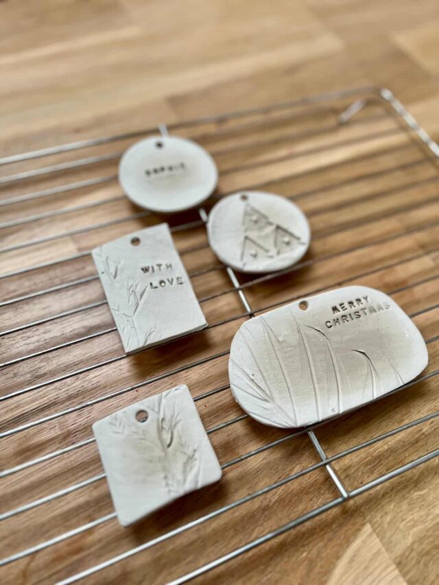 Personalise Gifts With Easy DIY Clay Gift Tags – Tea and Forget-me-nots