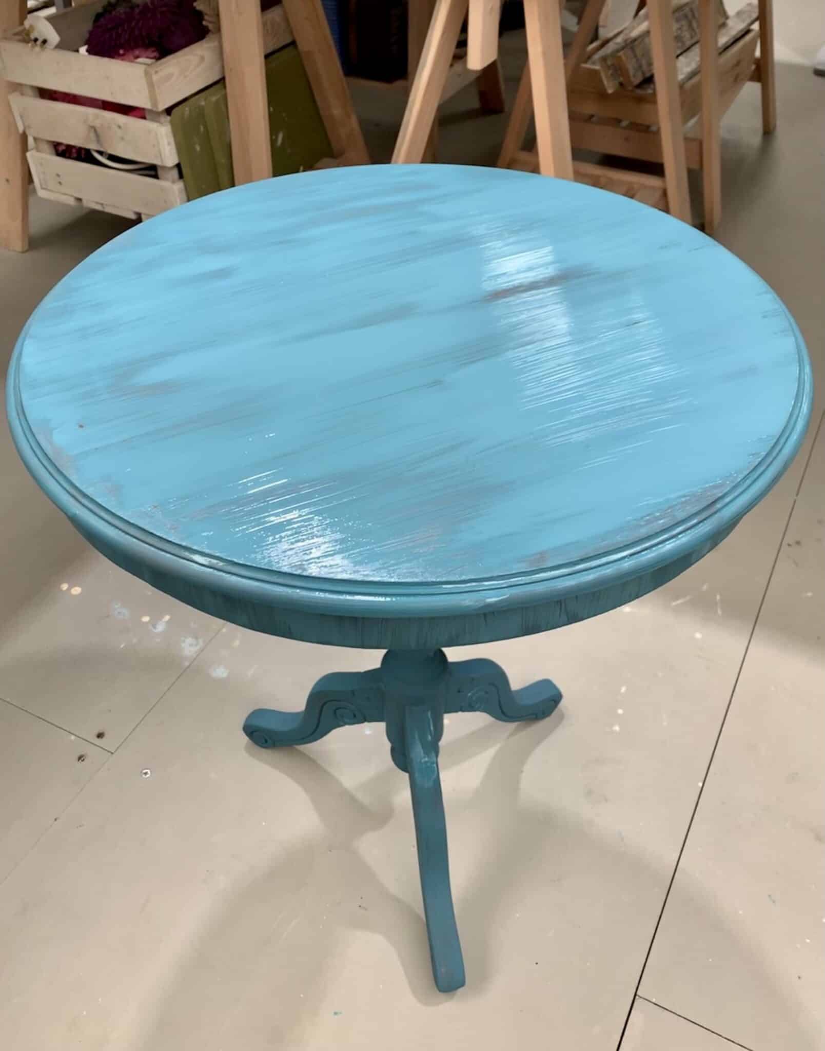 How to upcycle a small table for the second time – Tea and Forget-me-nots