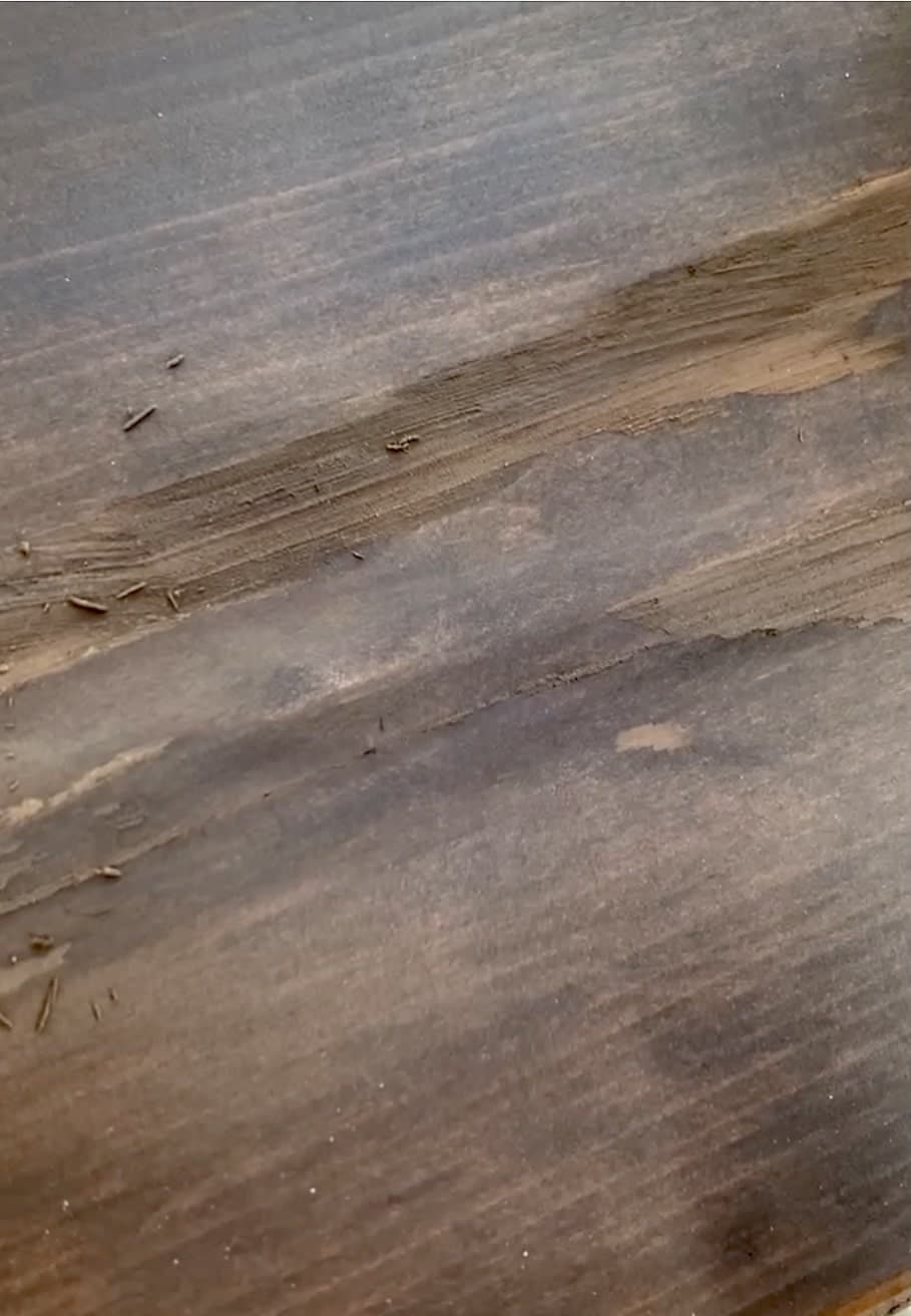 Three ways to prepare low quality wood before using stain – Tea and ...