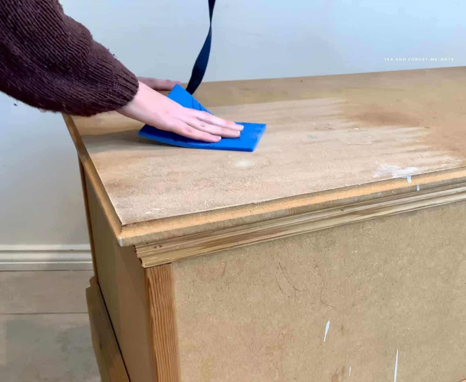 How To Paint MDF Furniture To Look Good – Tea and Forget-me-nots