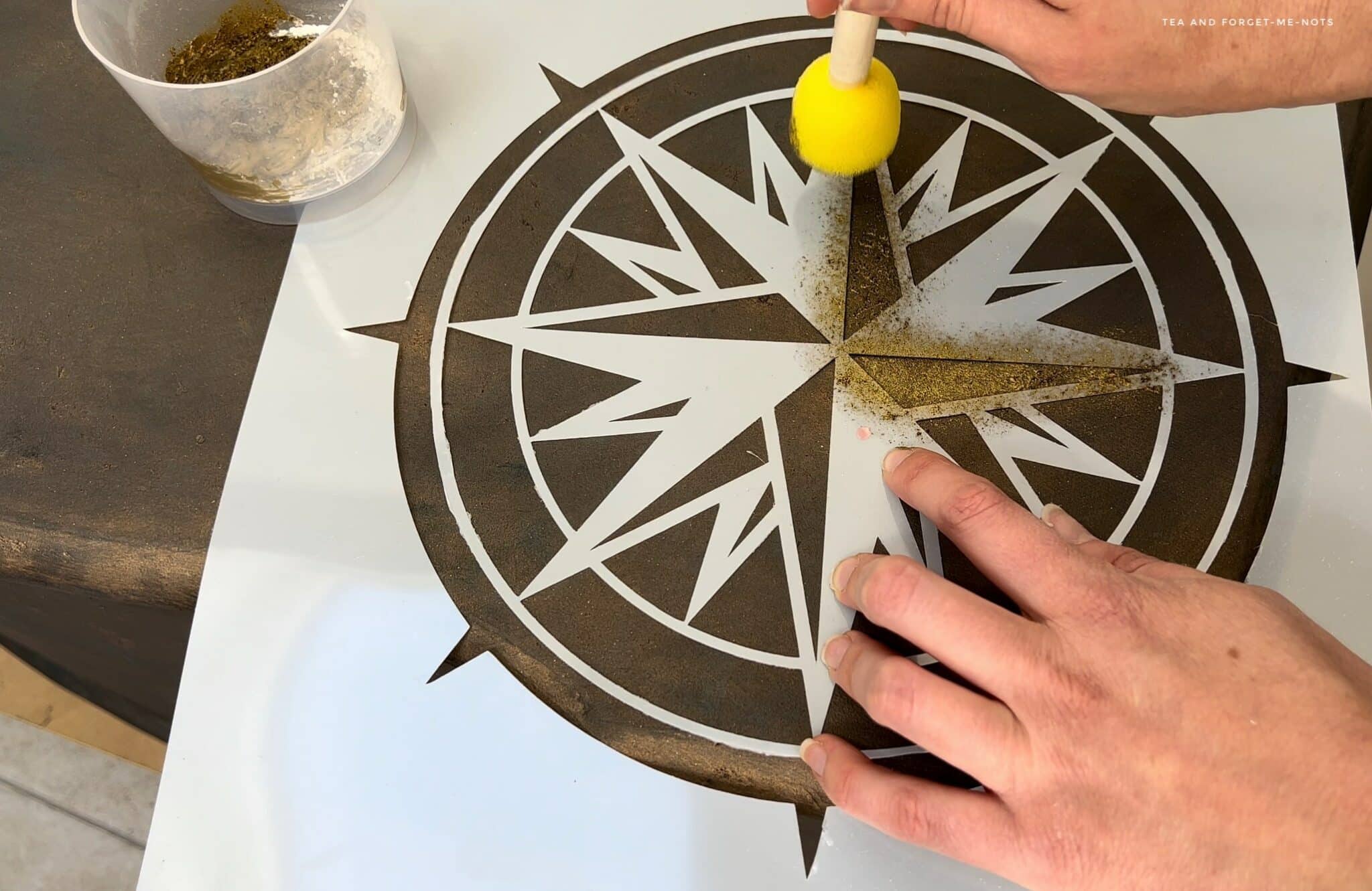 How to upcycle an old wooden chest with chalk paint – Tea and Forget-me ...