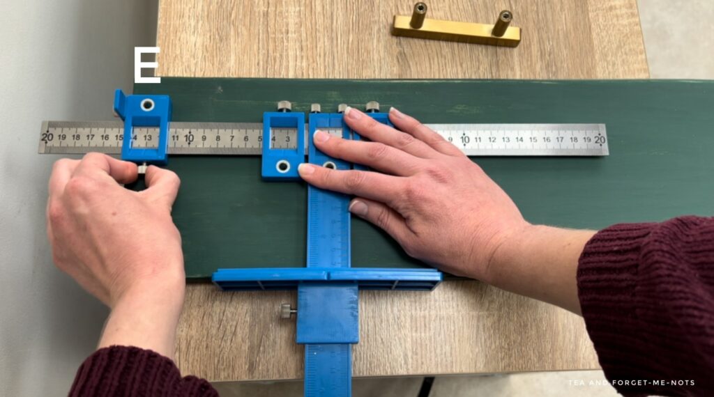 The best tool to fit hardware straight – Tea and Forget-me-nots