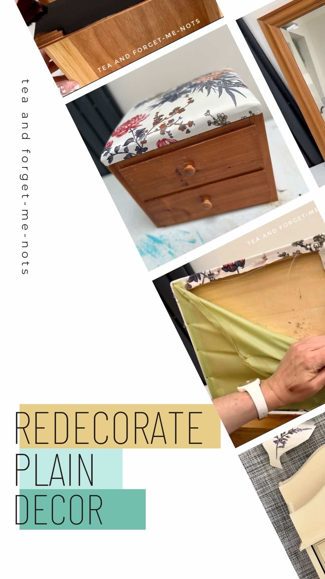 How to redecorate plain decor with a new lease of life – Tea and Forget ...