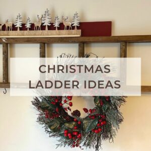 7 Christmas ladder decoration ideas for the festive season – Tea and ...