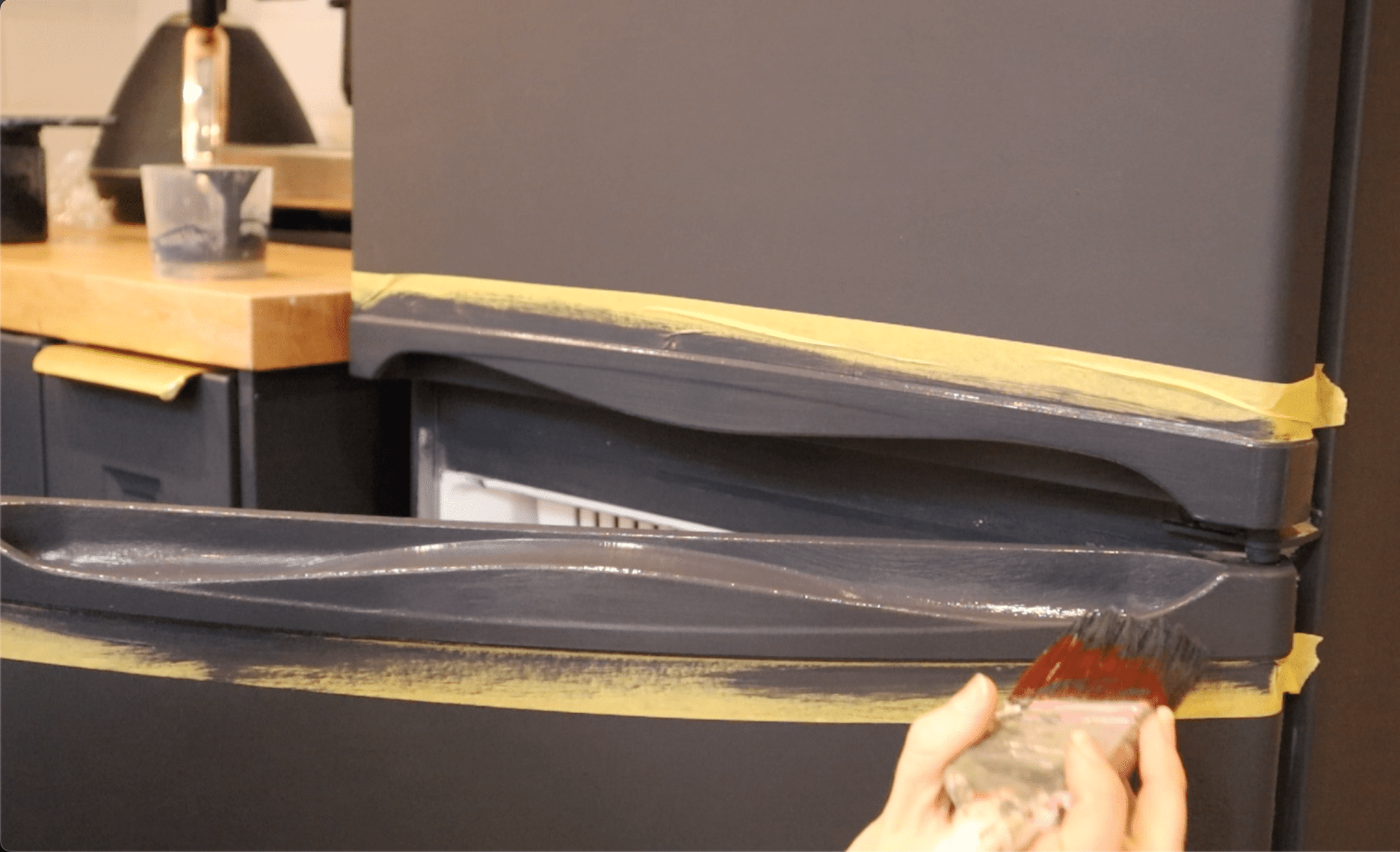 How to paint a fridge - 6 month update – Tea and Forget-me-nots