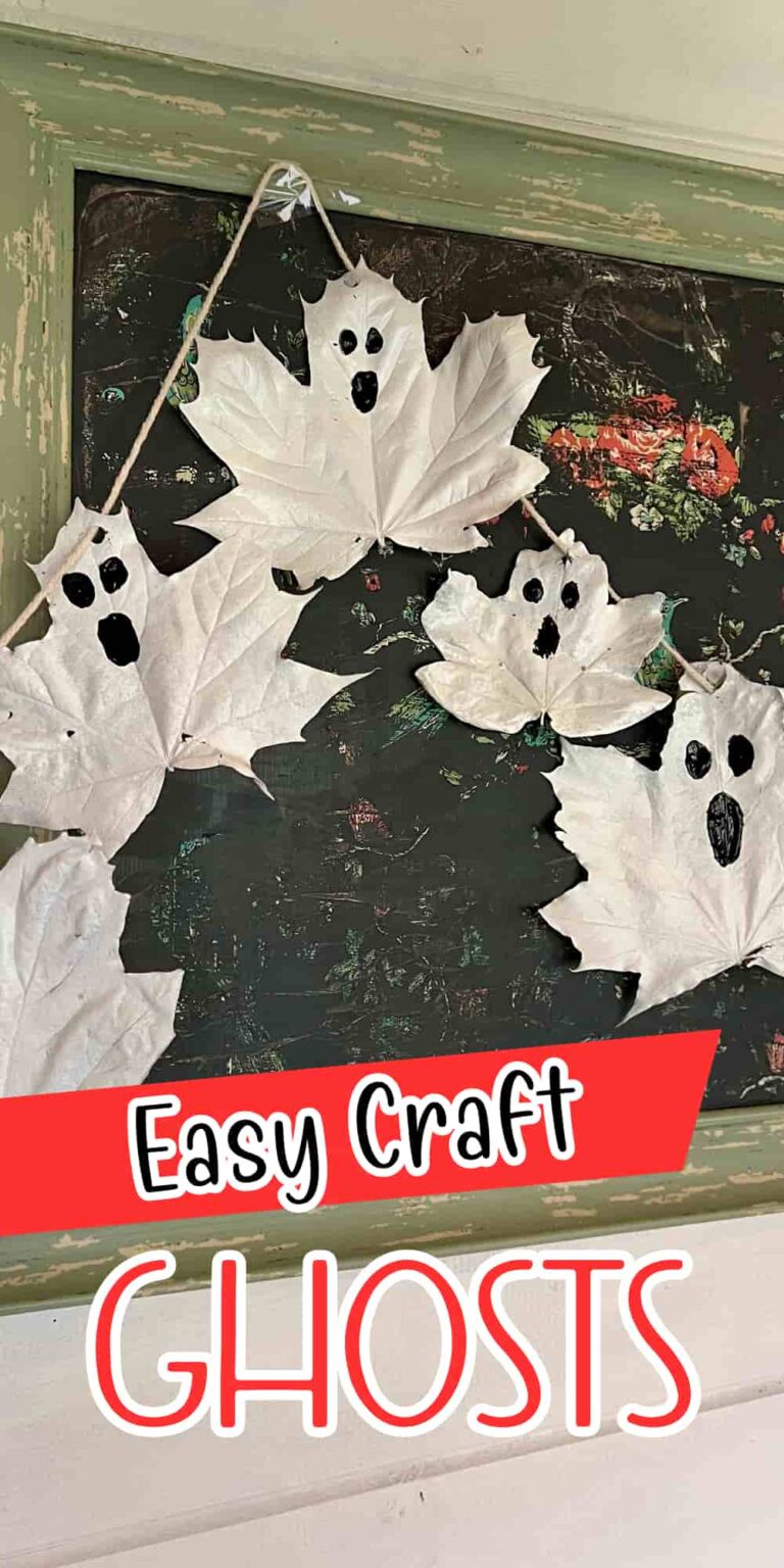 Easy Halloween Ghost Crafts For Kids To Make – Tea and Forget-me-nots