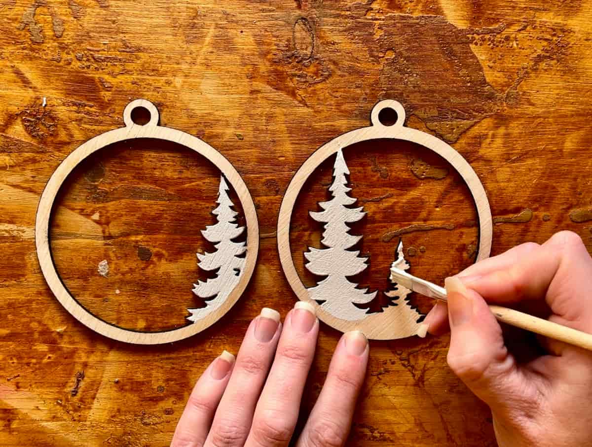 Create Custom Laser Cut Christmas Ornaments With Wood – Tea and Forget ...