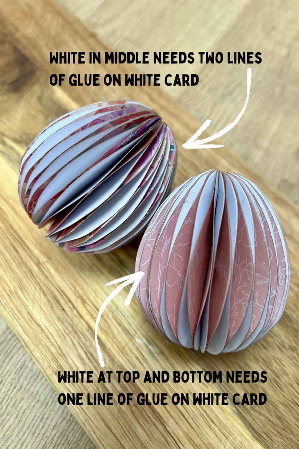 Pretty Paper Easter Egg Craft with Free Template – Tea and Forget-me-nots