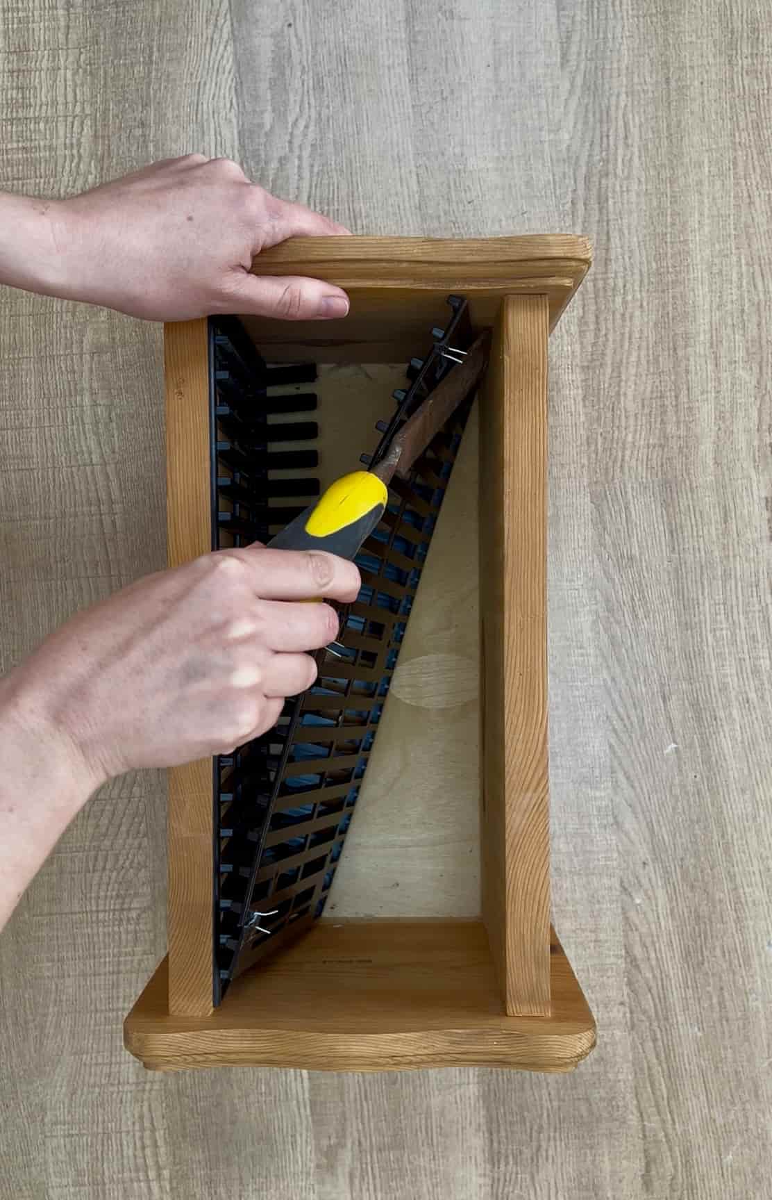 Upcycle an Old CD Tower into 3 Pretty Storage Ideas – Tea and Forget-me ...